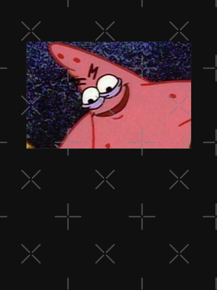 "evil patrick spongebob meme" T-shirt for Sale by boiiii | Redbubble ...