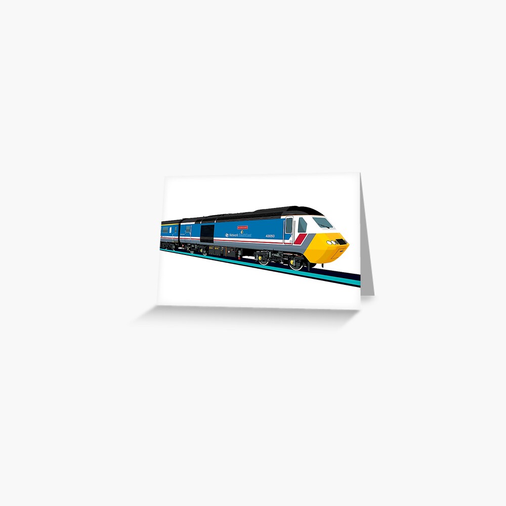 "Class 43 HST Power Car 43050 | Network SouthEast Livery" Sticker for ...