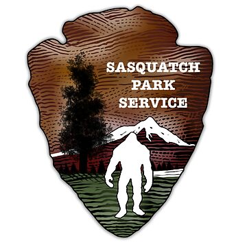 "Sasquatch " Sticker for Sale by Bumblebee2013 | Redbubble
