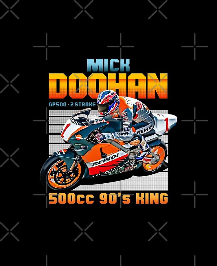 "Mick Doohan Motogp Legend 90s retro style" iPad Case & Skin for Sale ...