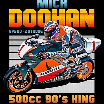 "Mick Doohan Motogp Legend 90s retro style" iPad Case & Skin for Sale ...