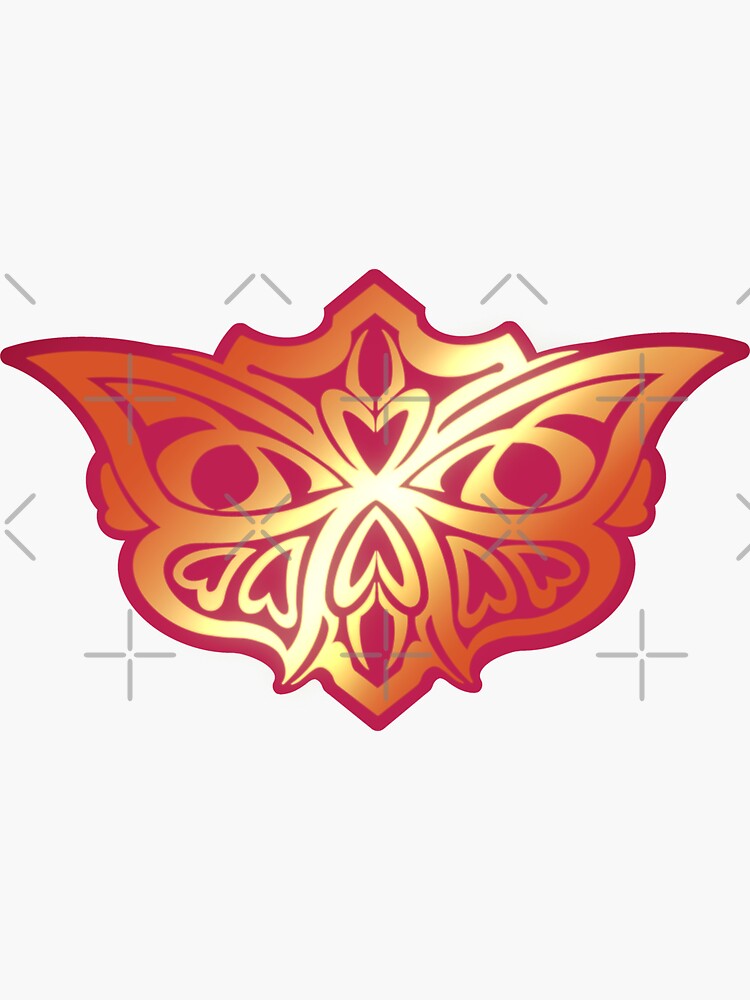 "Hazbin Hotel: Valentino’s Logo" Sticker for Sale by Zarafyn | Redbubble