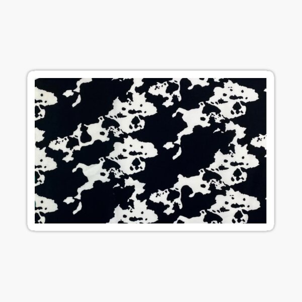 "Cute aesthetic fashionable cow print" Sticker for Sale by ...