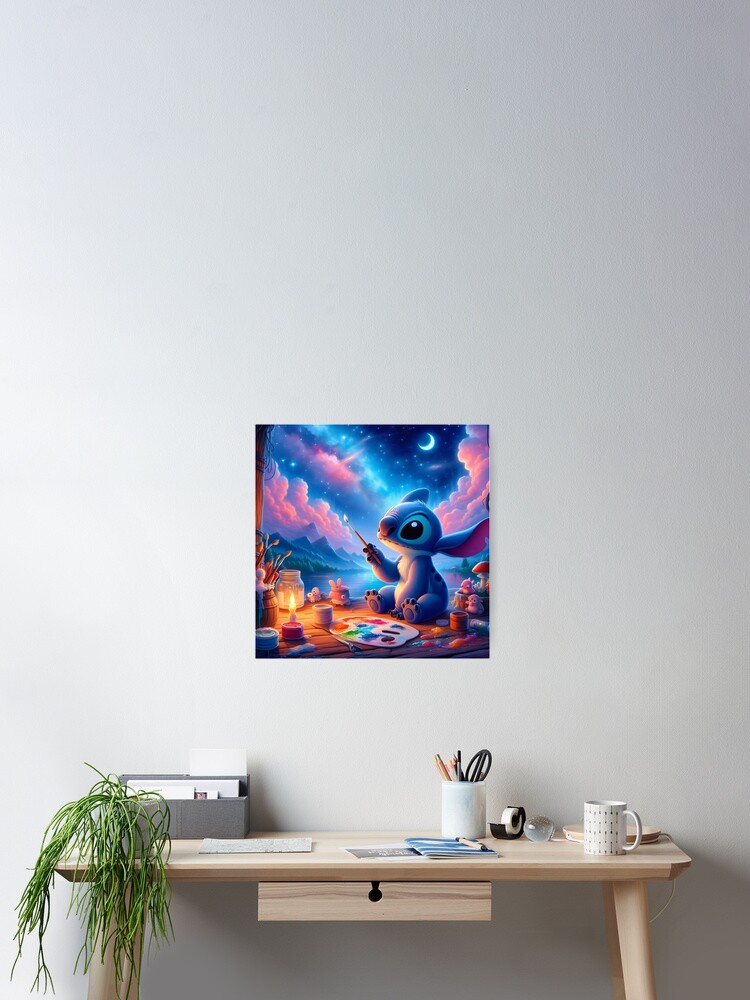 "Stitch dream painting" Poster for Sale by cloud lee | Redbubble