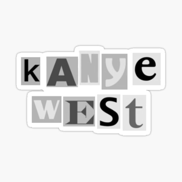 Kanye West Logo Font