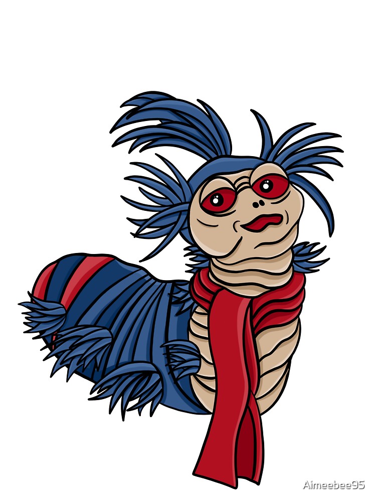 "Labyrinth Worm" Sticker by Aimeebee95 | Redbubble