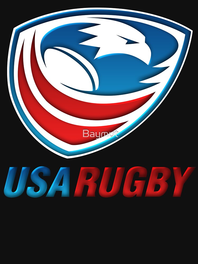 Essential T-Shirt for Sale mit "USA Rugby" von Baymut | Redbubble
