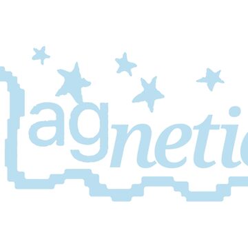 "ILLIT Magnetic Logo" Sticker by TokkisStore | Redbubble