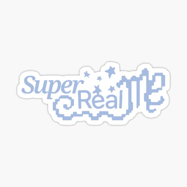 " ILLIT (아일릿) 'SUPER REAL ME' Logo // KPOP Logo" Sticker by ...