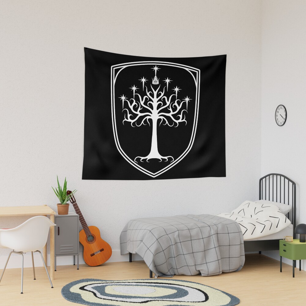 "Sigil of Gondor" Poster for Sale by Crossroads-Art | Redbubble