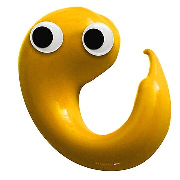 "The Yellow Gloop Guy! ©mje 2024 " Sticker for Sale by skeletons-lair ...