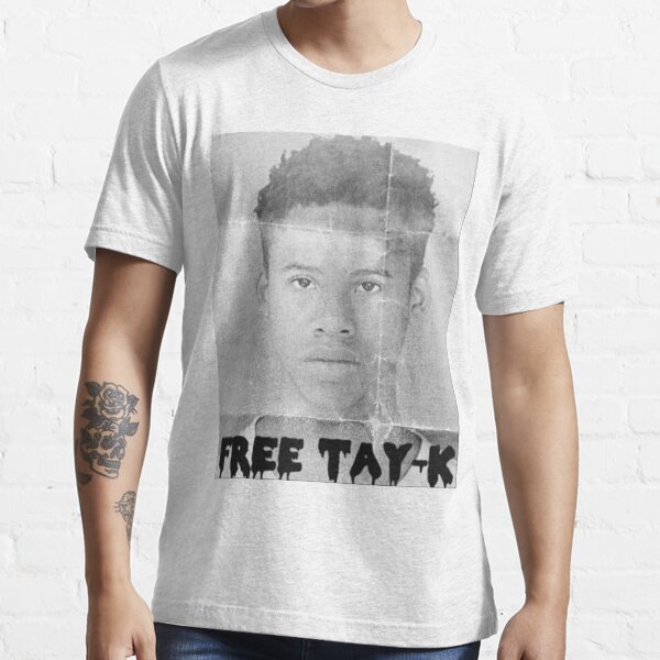 "Free Tay K" T-shirt for Sale by Upgradeenabled | Redbubble | tay k t ...