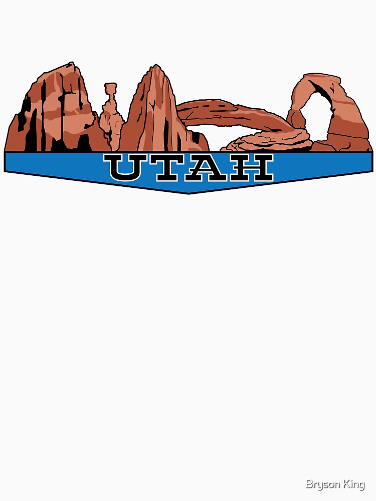 "The Mighty Five - Utah" T-shirt for Sale by bryzzking13 | Redbubble ...