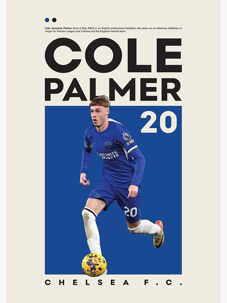 "Cole Palmer" Poster for Sale by LazErdi | Redbubble