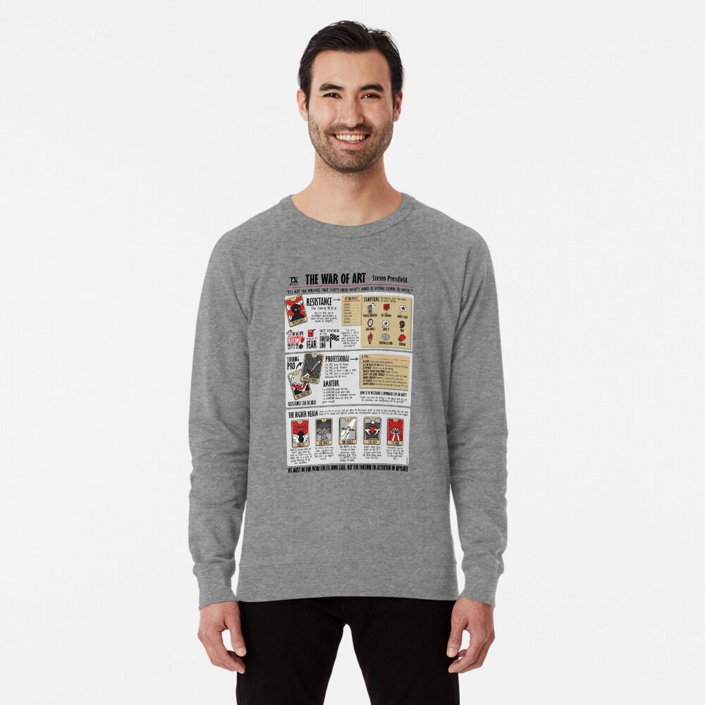 "Visual Summary The War of Art (Steven Pressfield)" Poster for Sale by ...