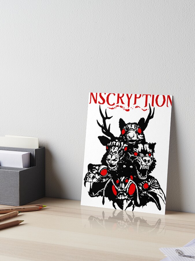 "Totems With Inscryption Logo" Art Board Print for Sale by Isalopes1 ...