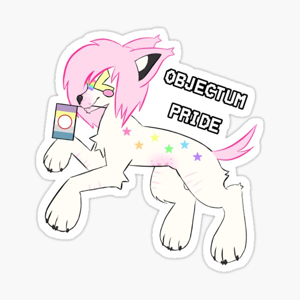 "objectum pride" Sticker for Sale by everyponyy | Redbubble
