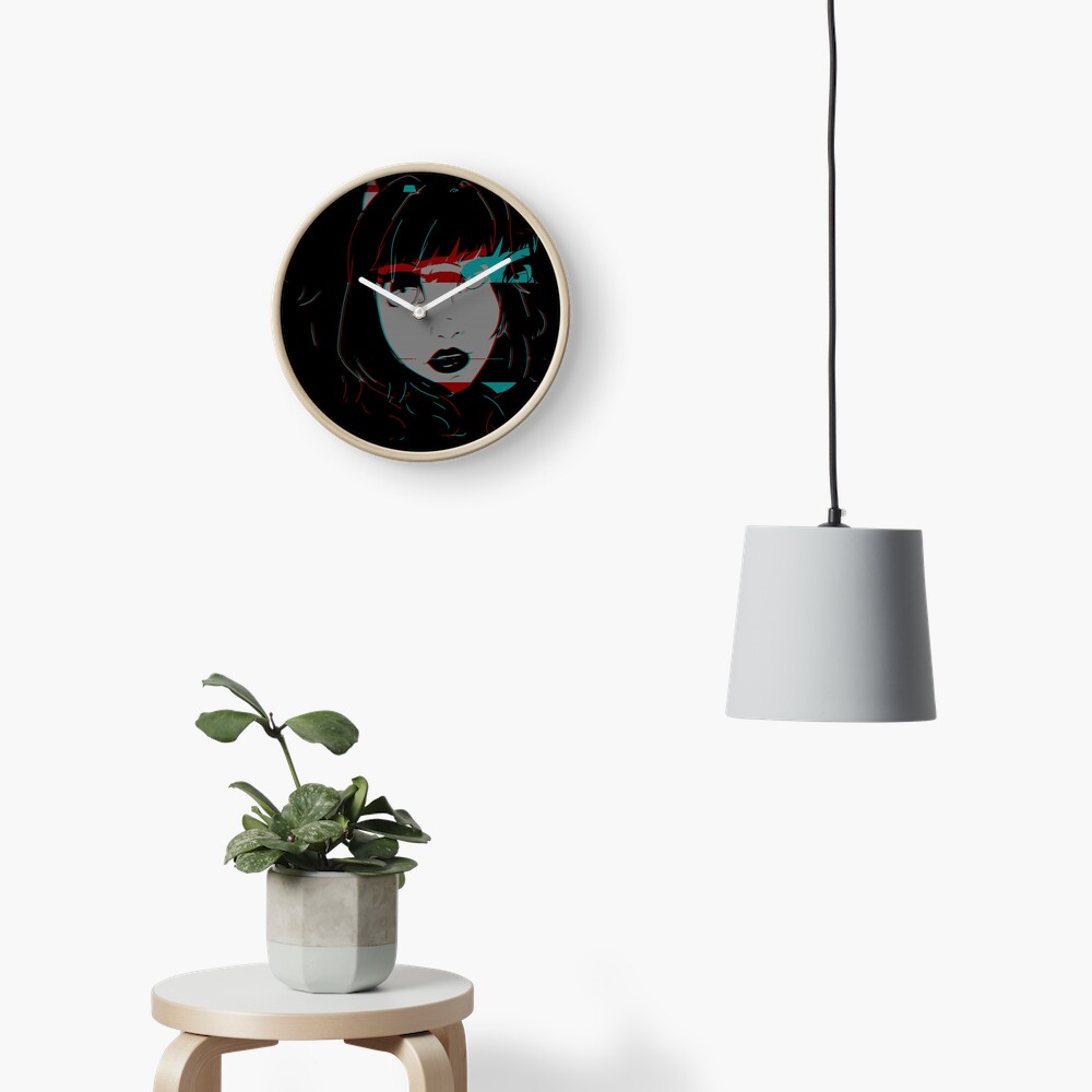 "Demon.exe" Clock for Sale by honeneko | Redbubble