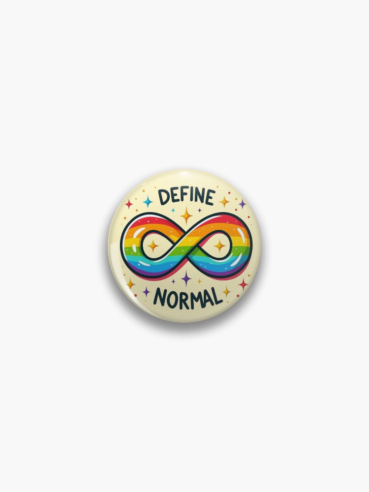 "Define Normal" Pin for Sale by Vkinsify | Redbubble