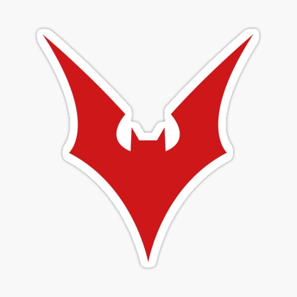 "Bat logo" Sticker by pat-design | Redbubble