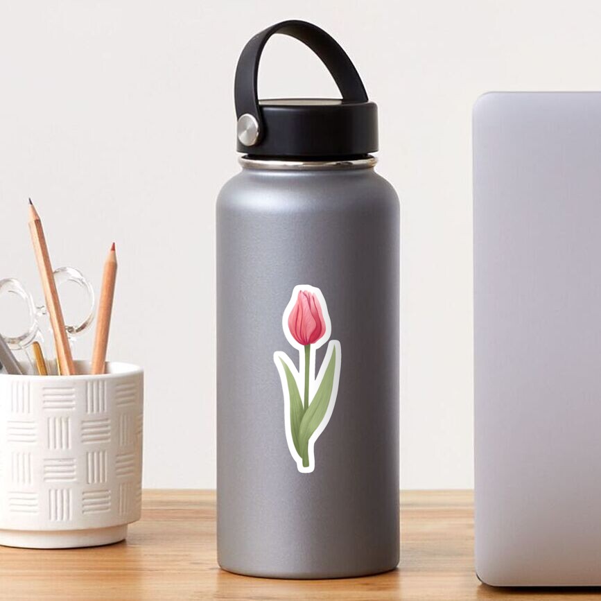 "tulip" Sticker by Julia B. | Redbubble