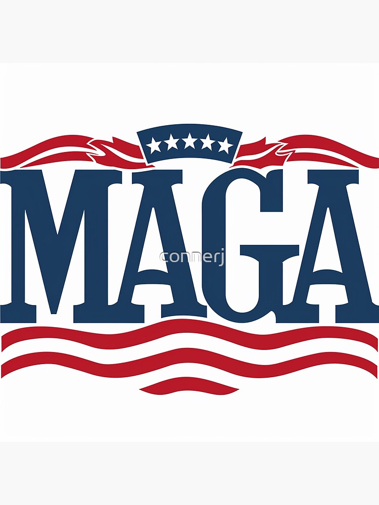 Make American Great Again Flag Donald Trump MAGA Bumper Sticker - Make ...