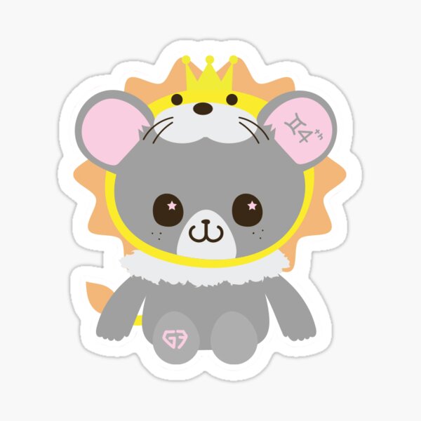 "KhunNoo (GeminiFourth Mascot)" Sticker for Sale by fktmeow | Redbubble