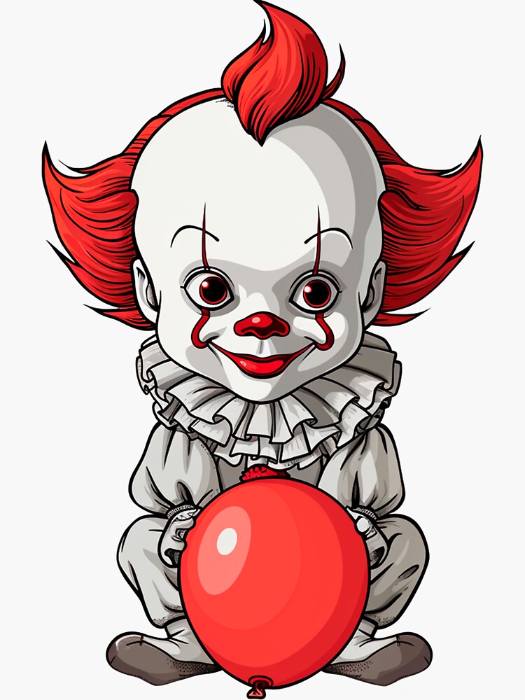 "Sticker IT Movie" Sticker for Sale by TheFreddo | Redbubble