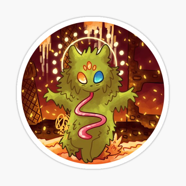 "The saint " Sticker for Sale by ninten-draw | Redbubble