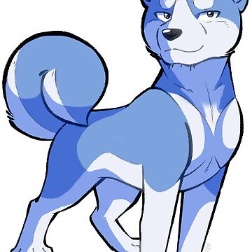 "Silver Fang/Ginga Densetsu Weed - Gin 2" Sticker for Sale by ...