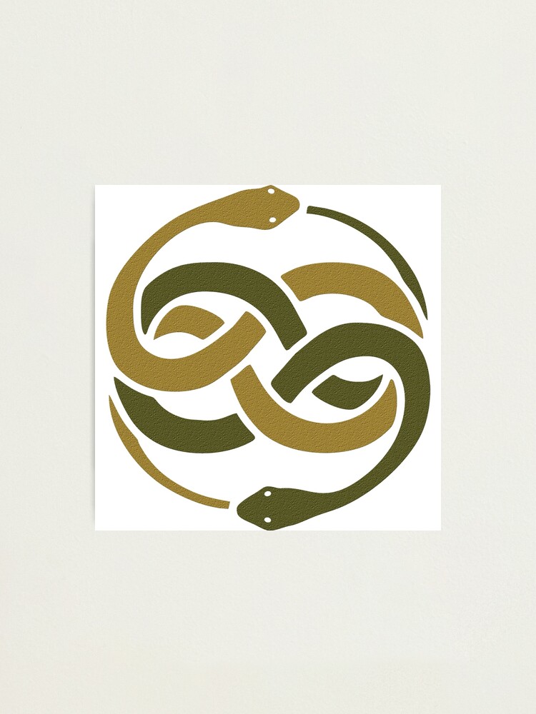 Lámina fotográfica «Auryn, símbolo de serpiente» de NostalgicSpirit ...