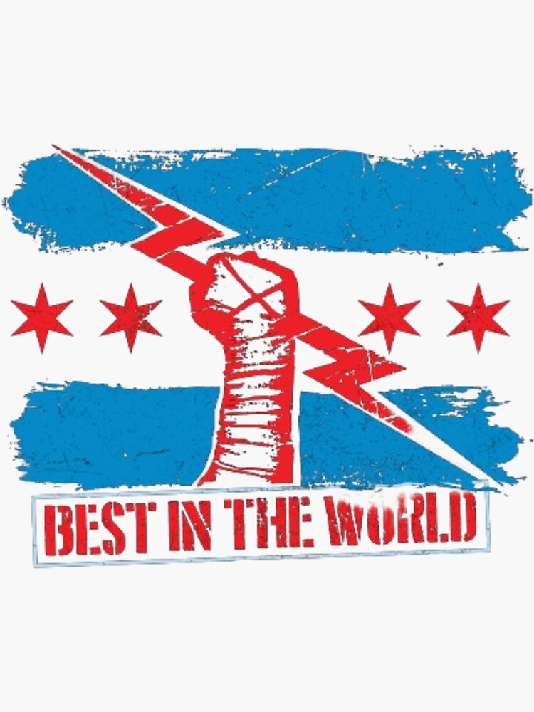 "Cm punk the cm punk logo cm punk" Sticker for Sale by Hmdp | Redbubble