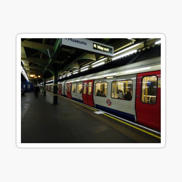 "London Underground" Sticker for Sale by Alex Hamilton | Redbubble