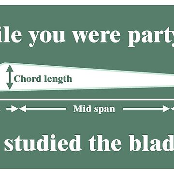 "Study the blade" Sticker for Sale by punnybaguette | Redbubble