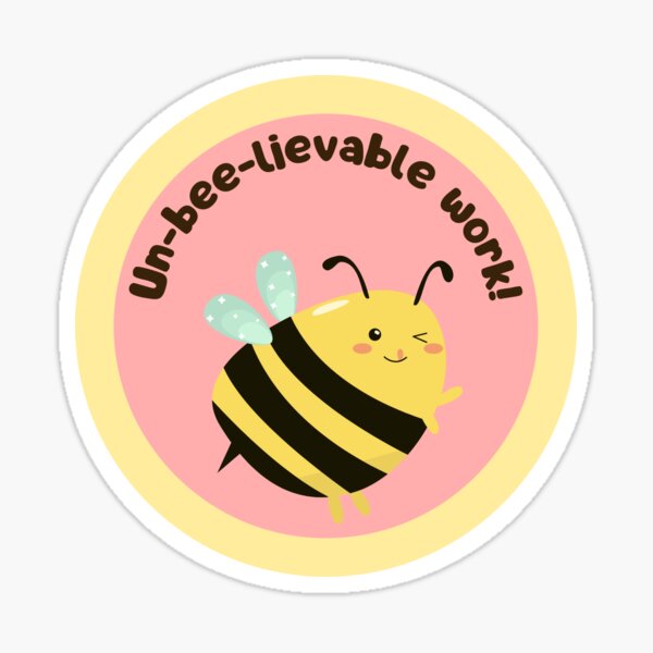 "Unbelievable work!" Sticker for Sale by Hegazich | Redbubble