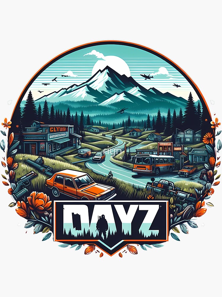 "DayZ" Sticker for Sale by riyn | Redbubble