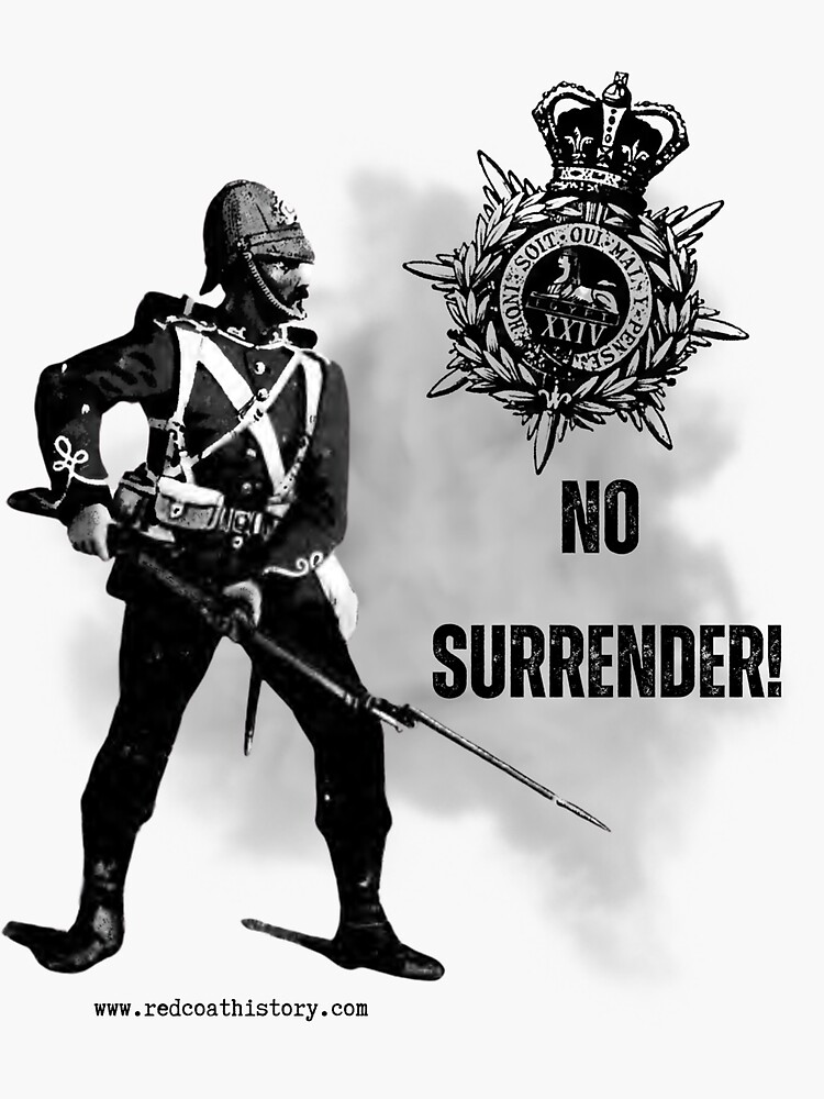 "No Surrender! " Sticker for Sale by RedcoatHistory | Redbubble