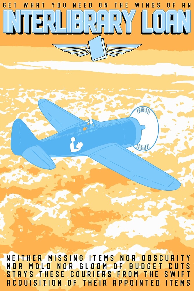 "Library Interlibrary Loan Poster" by alexp01 | Redbubble