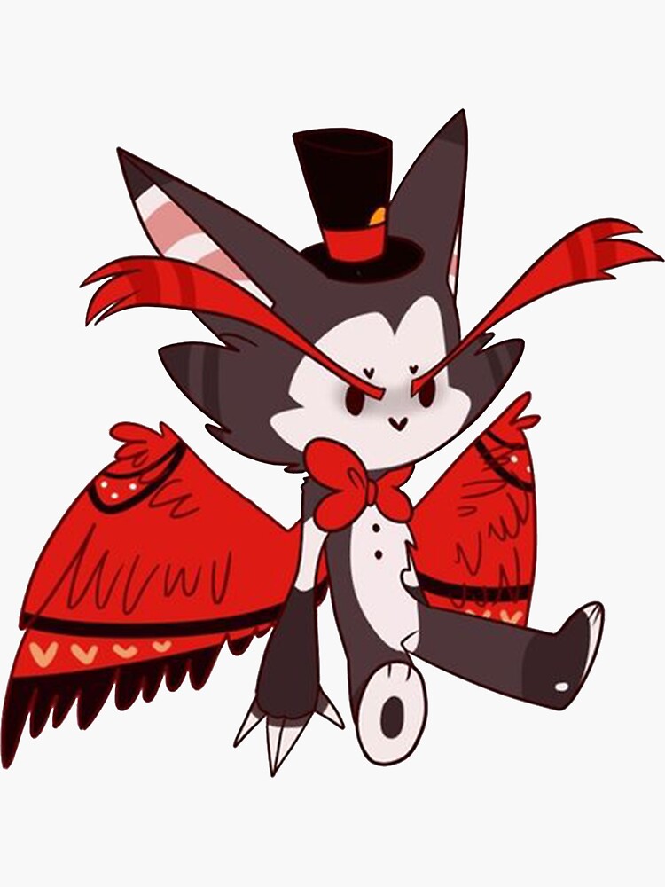 "Husk - Hazbin Hotel" Sticker for Sale by florenceboo | Redbubble