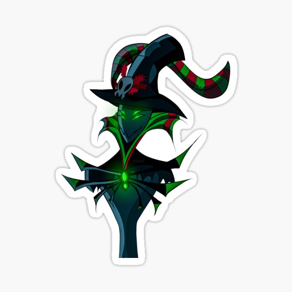 "Zestial Morde - Hazbin Hotel" Sticker for Sale by ozaut | Redbubble