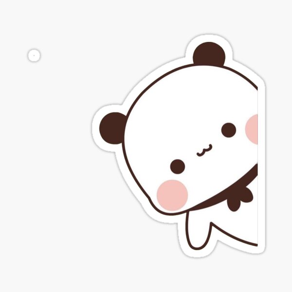 "Cute Bubu" Sticker for Sale by IsDesignHub | Redbubble