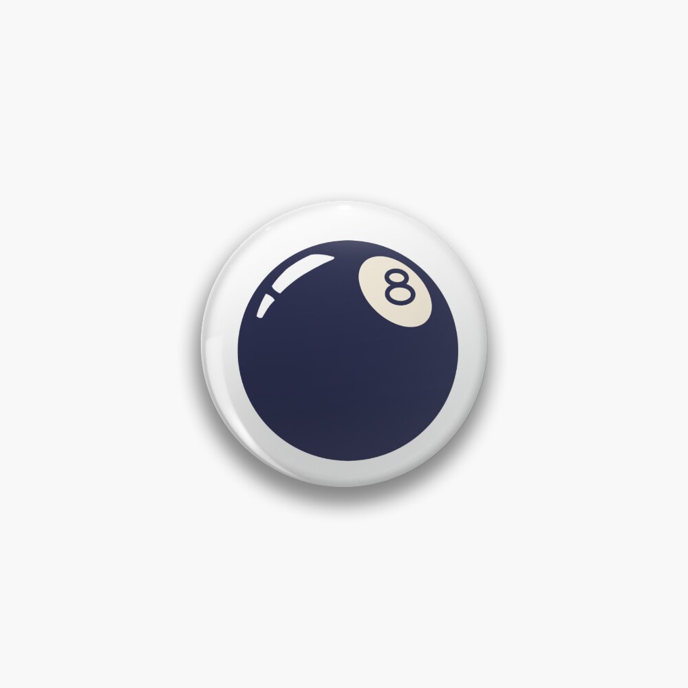"Blue 8 Ball Pool" Sticker for Sale by froggylily | Redbubble