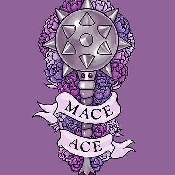 "MACE ACE" Sticker for Sale by foxflight | Redbubble
