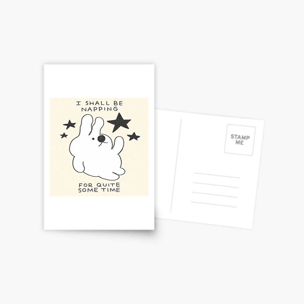 "I SHALL BE NAPPING FOR QUITE SOME TIME" Sticker for Sale by mothcub ...