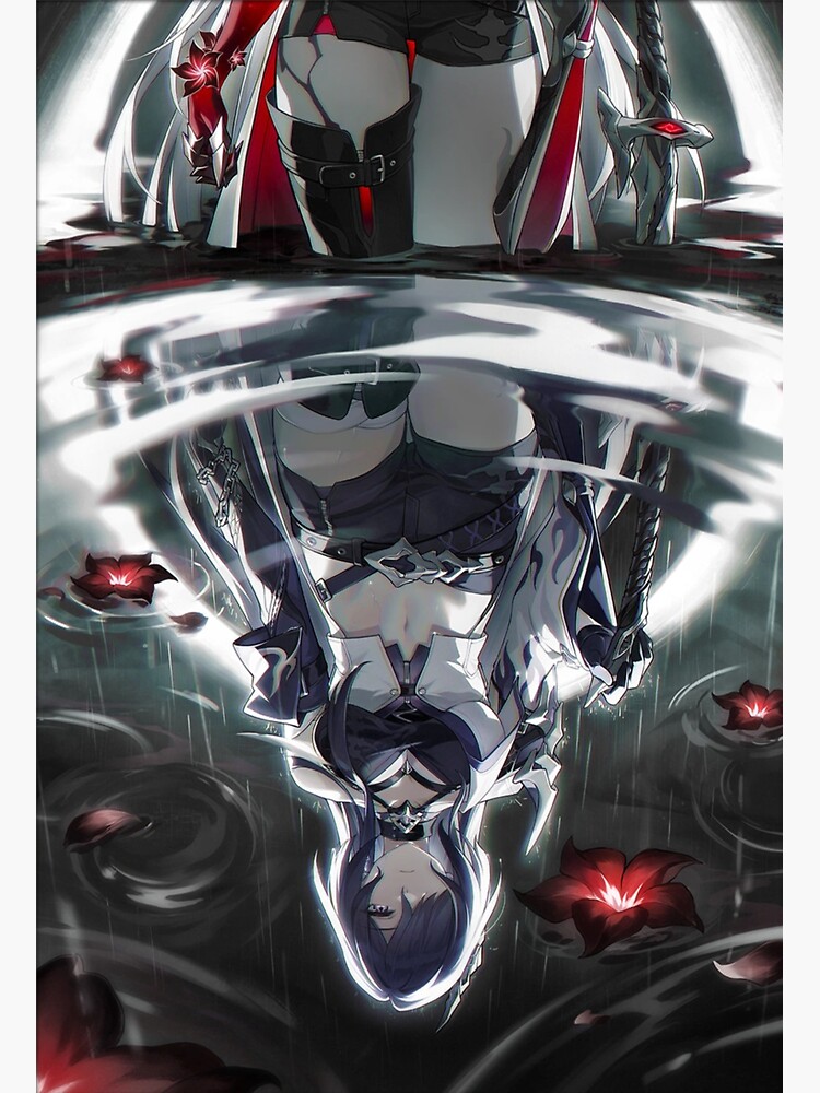 "Acheron Honkai Star Rail " Sticker for Sale by SleepyShy | Redbubble