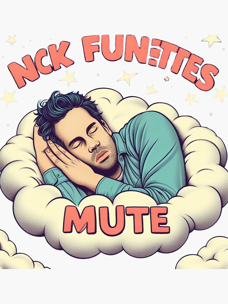 "Copy of Copy of mute Nick Fuentes: Controversy and Influence" Sticker ...