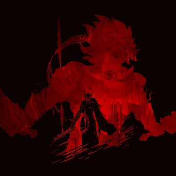 "Battle of Caelid Red ver.:General Radahn vs Malenia" Poster for Sale ...