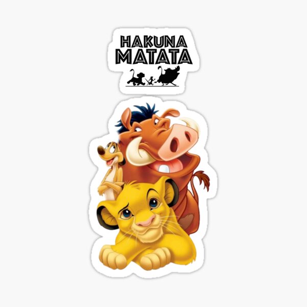 "Simba (The Lion King)" Sticker for Sale by ElyKay | Redbubble