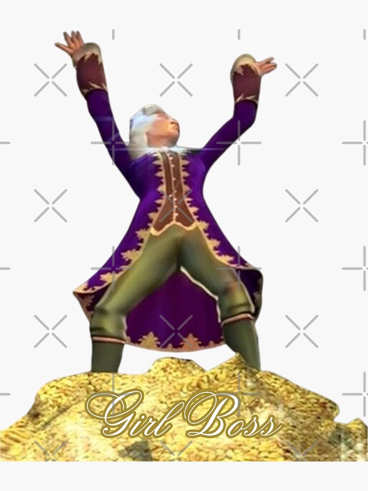 "Preminger Girl Boss" Sticker for Sale by midnightcuts | Redbubble