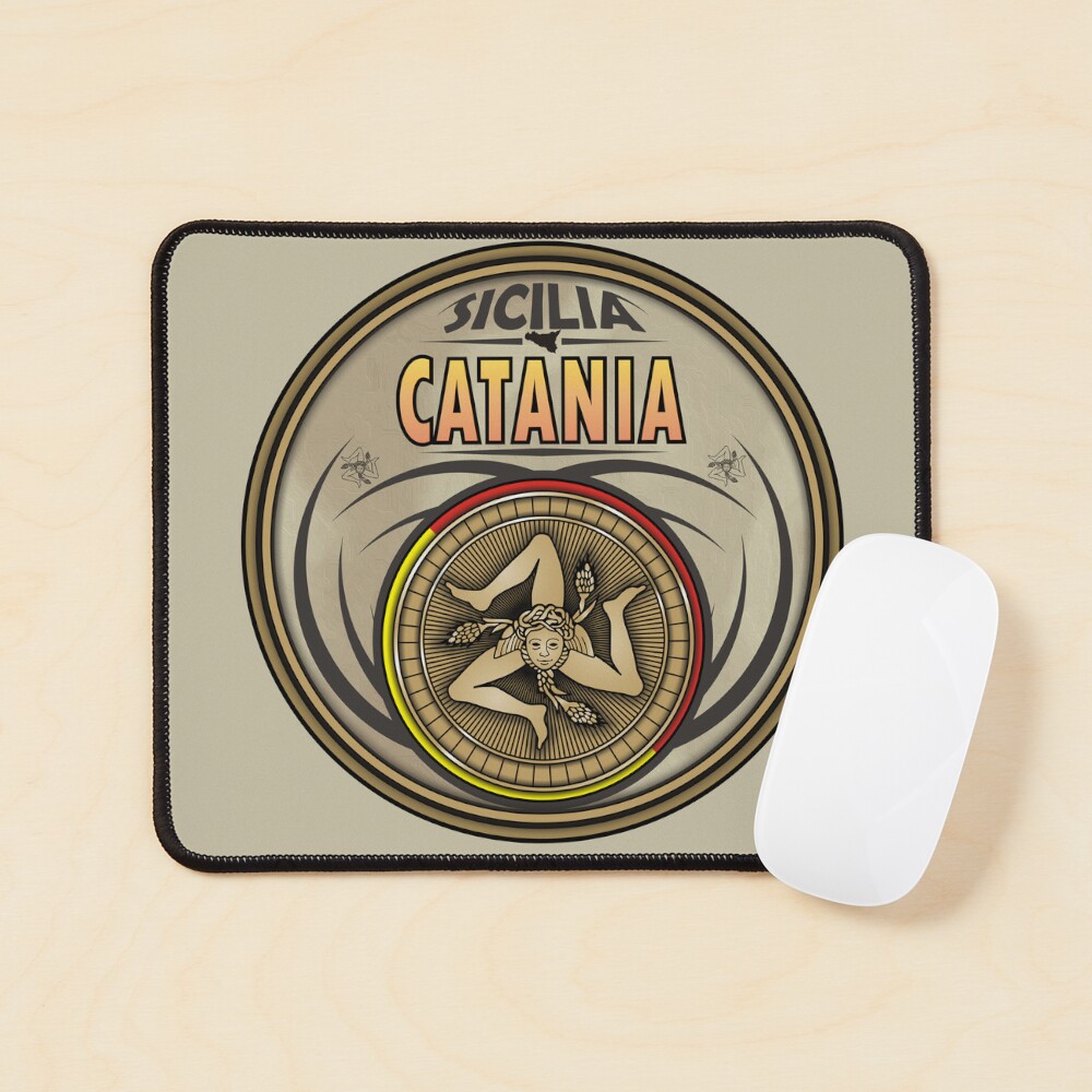 "Catania Sicilia Sicily trinacria symbol" Sticker for Sale by ...